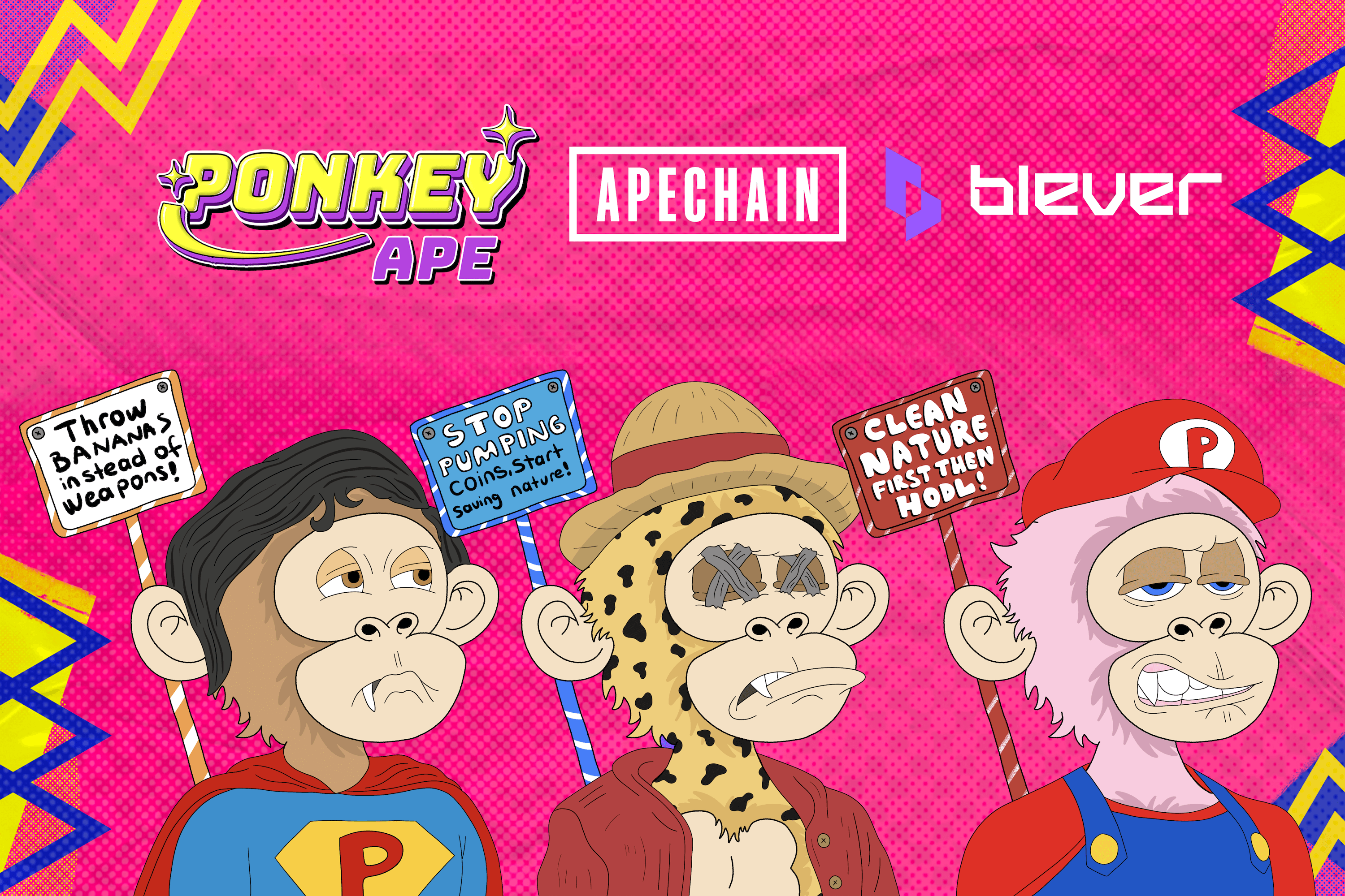 Ponkey Ape | Blever - Official Drop Page